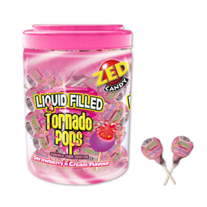 Tornado Pops Jar Strawberry N’ Cream – DC Company